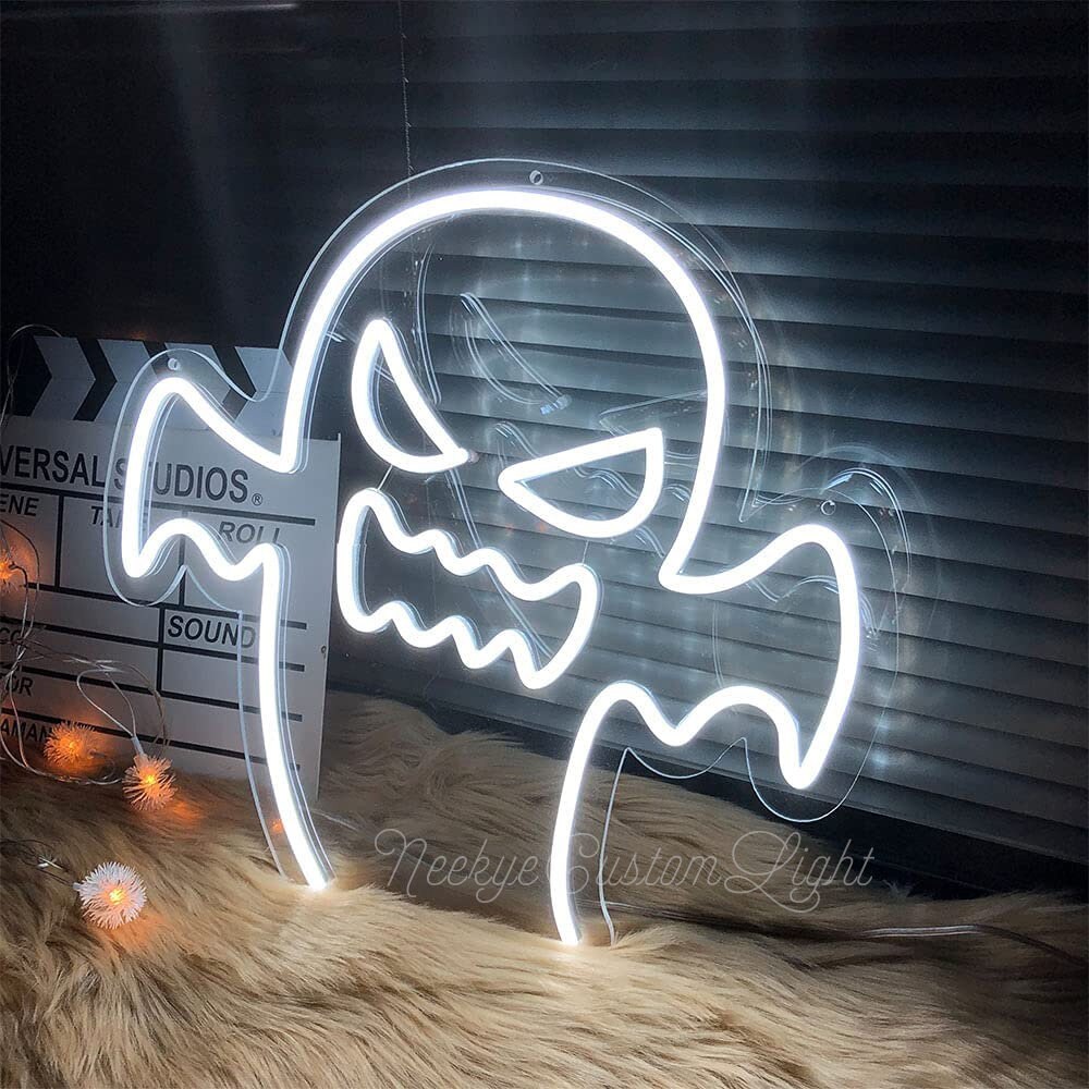 Halloween Ghost Neon Sign, Custom Halloween Neon Sign, Led Neon Light ...