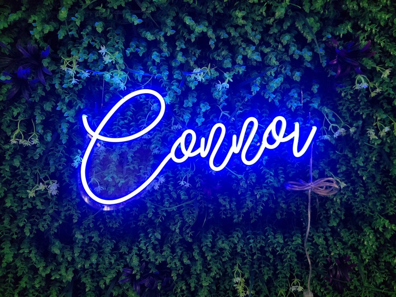Daisy Name Sign Custom Name Neon Sign Wedding Party Customize - Etsy