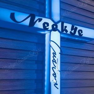 Custom LED Cross Sign Light Box Sign丨religious Wall Decoration With ...