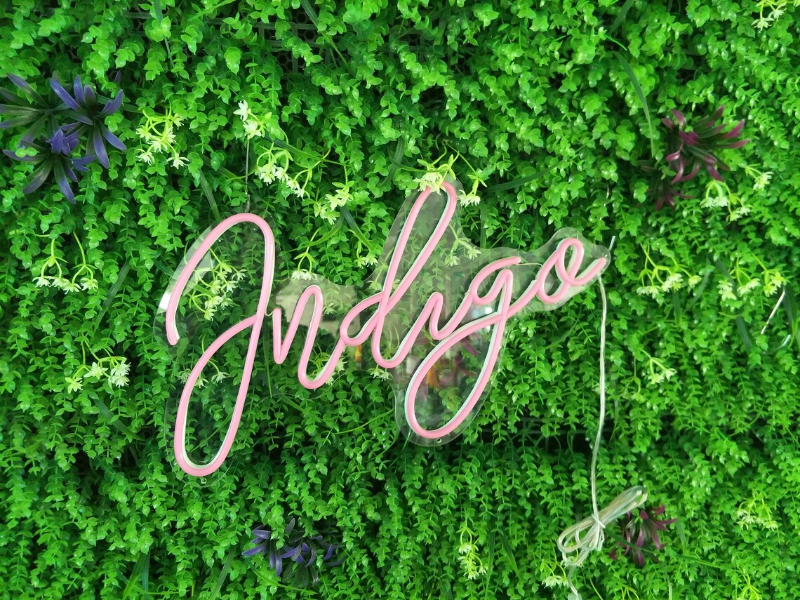 Daisy Name Sign Custom Name Neon Sign Wedding Party Customize - Etsy