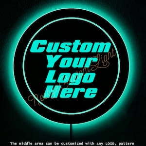 Custom Mirror Sign of Any Logo/pattern,selfie Mirror,shop LED Lighting ...
