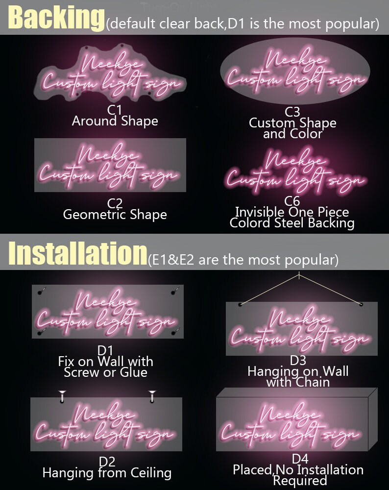 Daisy Name Sign Custom Name Neon Sign Wedding Party Customize - Etsy