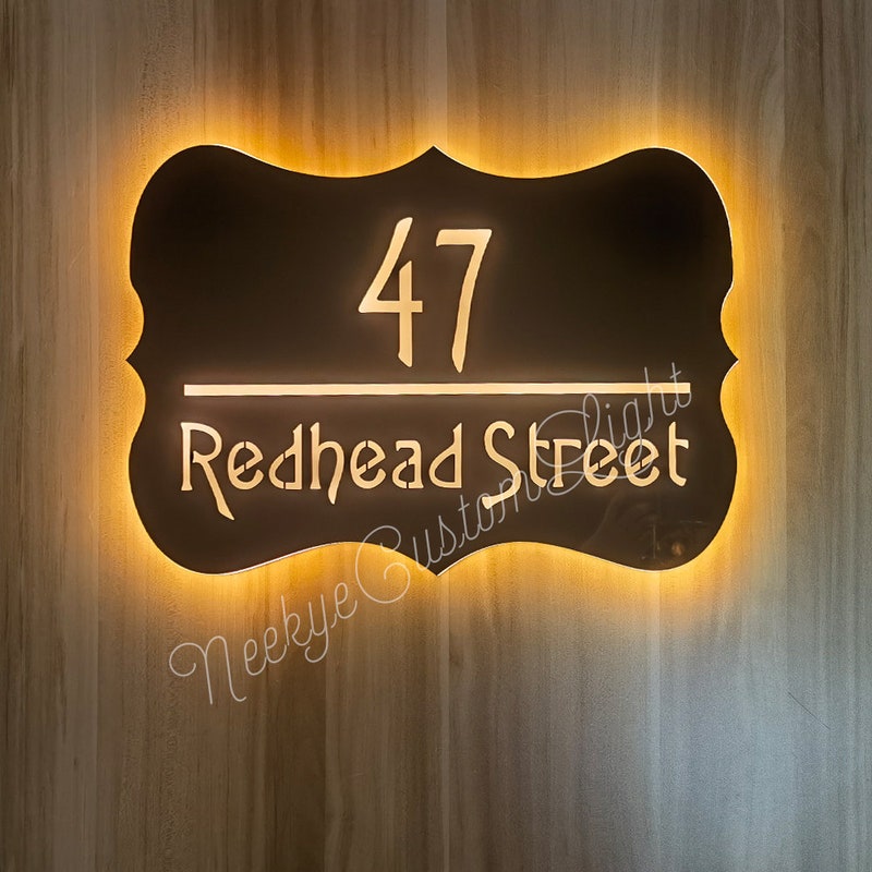 Modern House Letters - Etsy