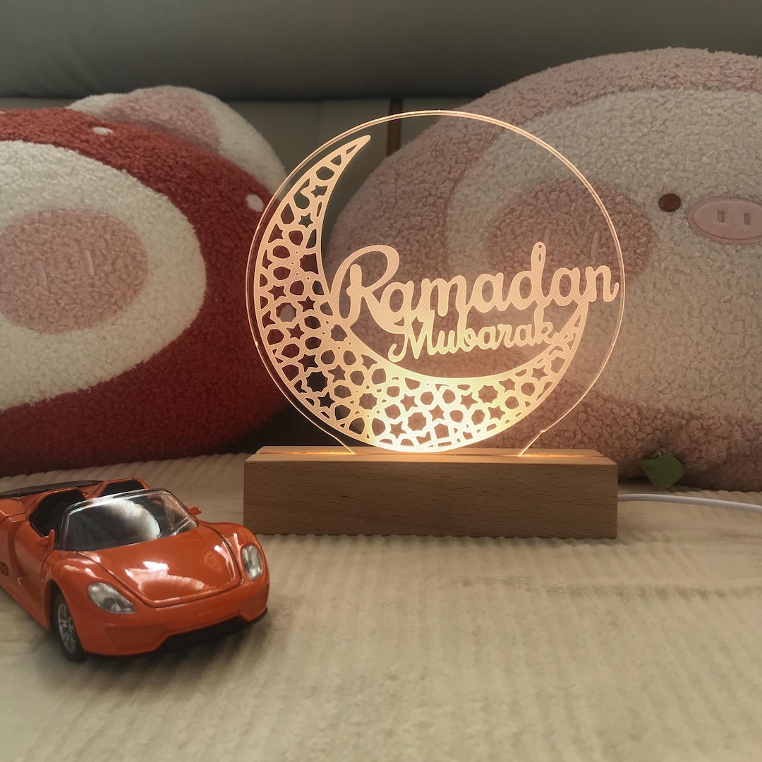 Personalized Ramadan Decorations for Home, Custom Ramzan Decor Acrylic ...