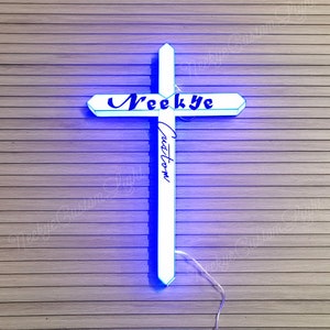 Custom LED Cross Sign Light Box Sign丨religious Wall Decoration With ...