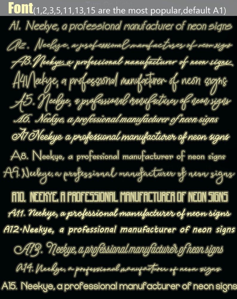 Blessed Custom Neon Sign Party Neon Light Name Sign Flex LED | Etsy