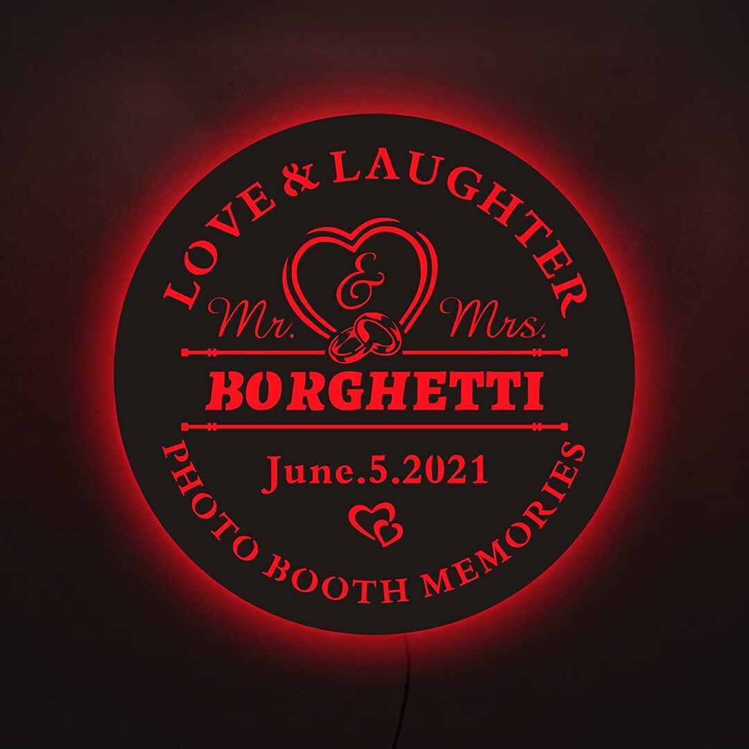 Custom Name Wooden LED Sign丨name Decor Night Light With 9 Colors Remote ...