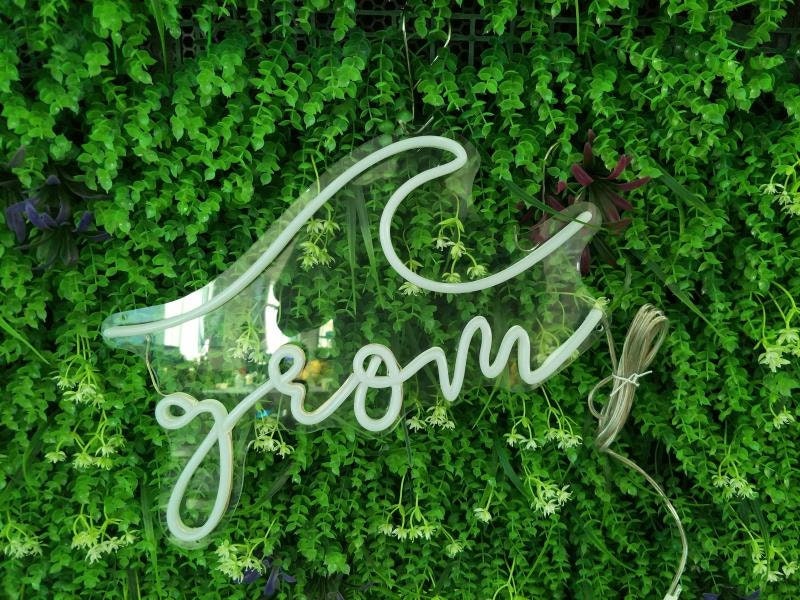 Grom Wave Custom Neon Sign Flex Led Neon Light Sign Led Logo - Etsy