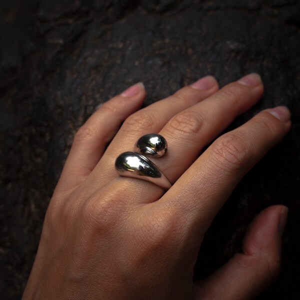 Middle Finger Ring - Etsy