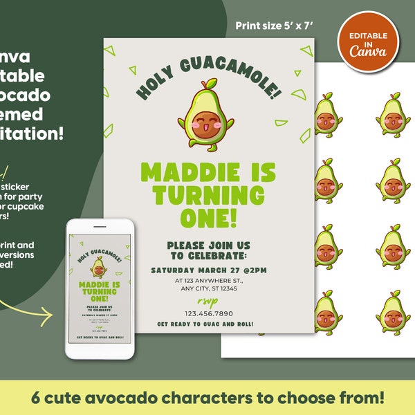 Avocado Theme - Etsy