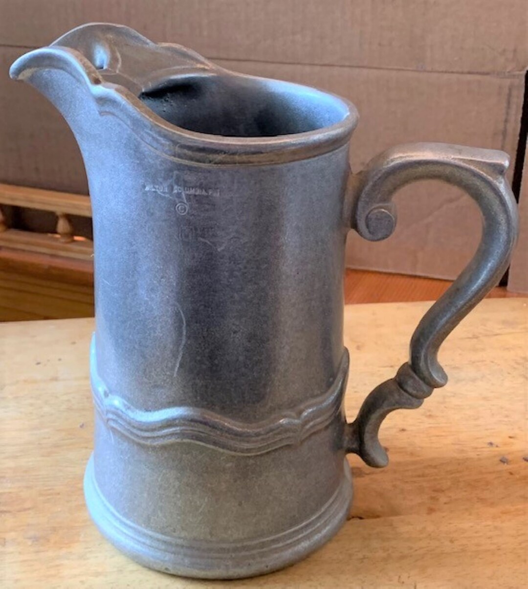 Pewter Wilton Pitcher-large - Etsy