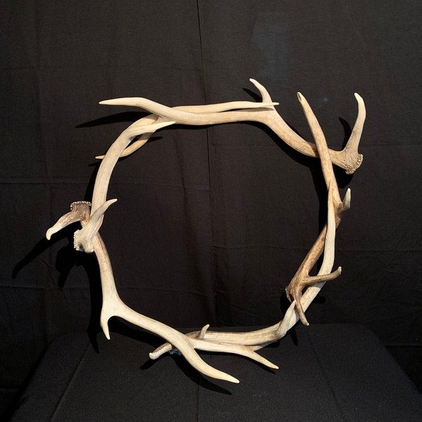 Antler Wreath - Etsy