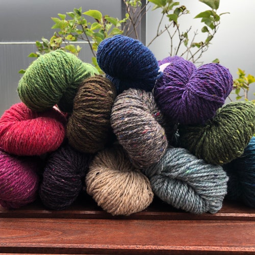 Soft Donegal Tweed Yarn Irish Tweed Yarn 100% Merino | Etsy