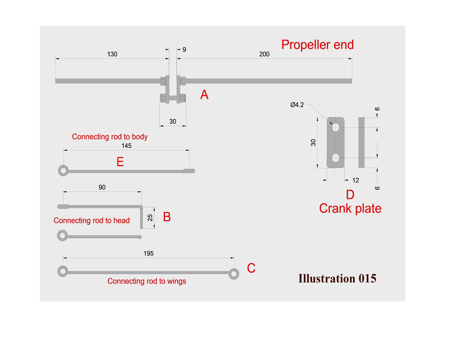 Rooster Whirligig Construction Plan - Etsy