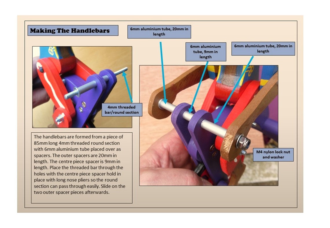 Tricycle Riding Chimp Toy Construction Plan - Etsy