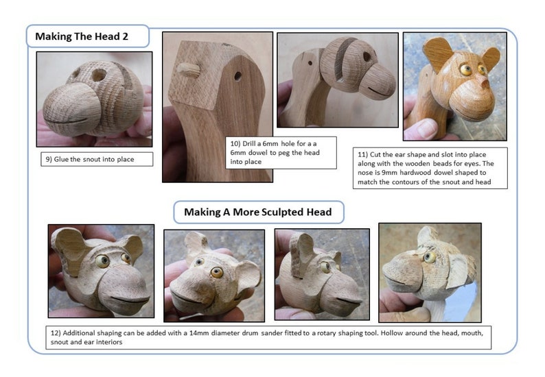 Timber Tricycle Riding Chimp Toy Construction Plan - Etsy