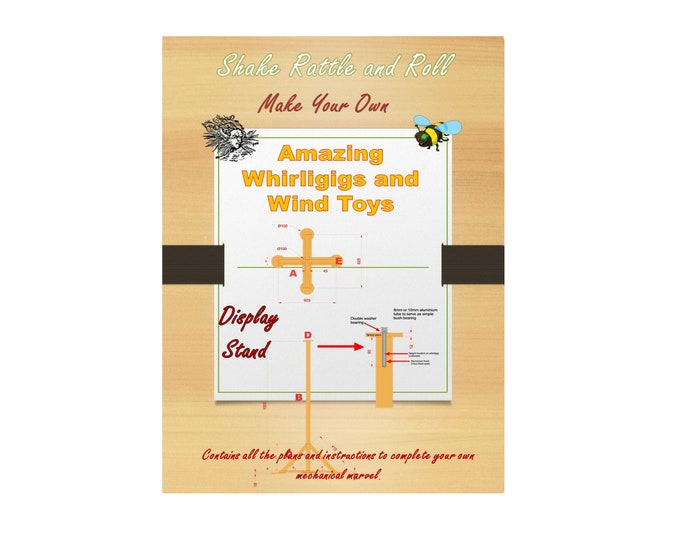 Fisherman Whirligig Construction Plan - Etsy