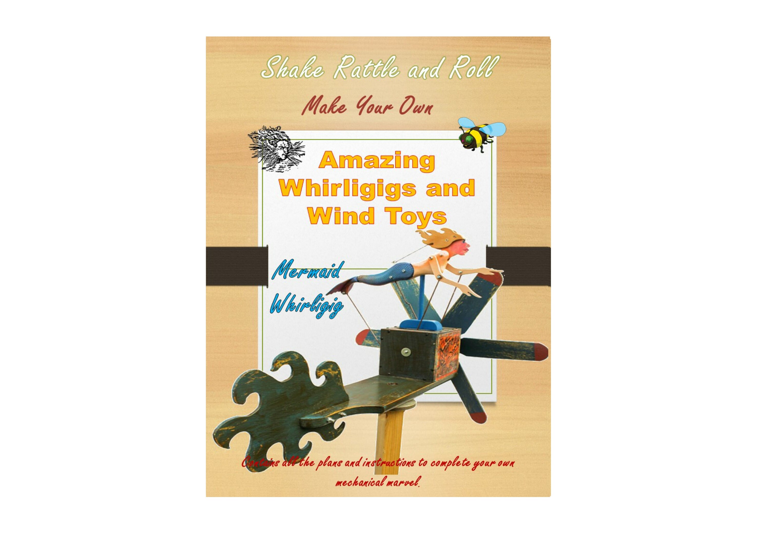 Mermaid Whirligig Construction Plan - Etsy