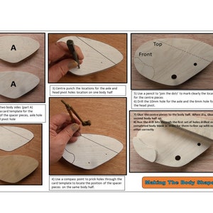 Push Pull Duck Toy Construction Plan - Etsy