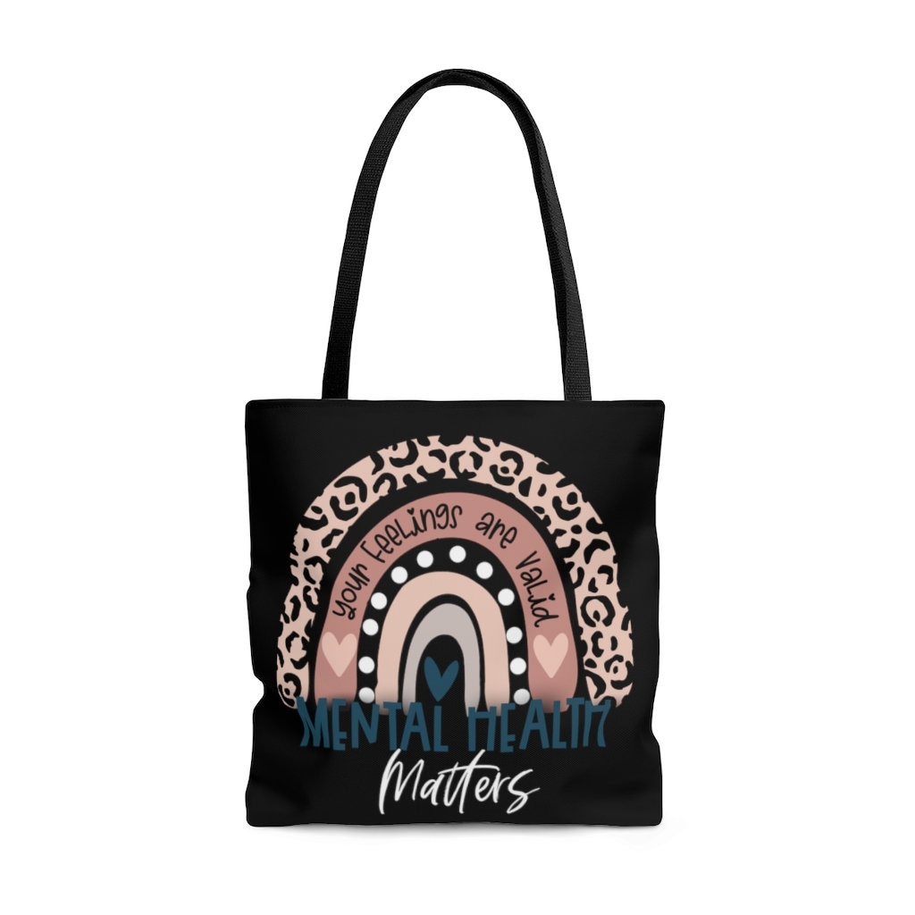 Mental Health Matters Tote Bag Mental Health Awareness Etsy