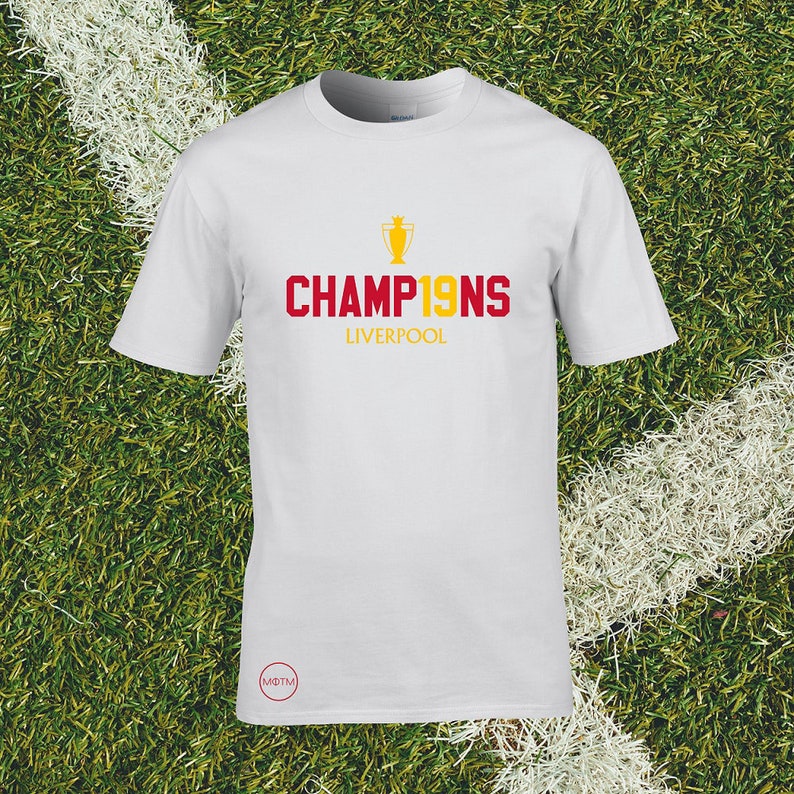 Liverpool Premier League Champions 2019/2020 Football - Etsy