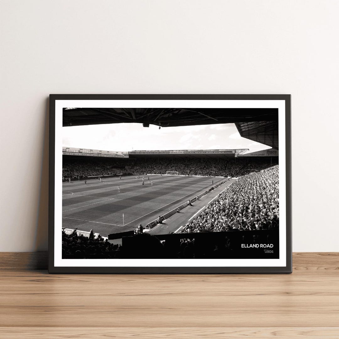 Elland Road Stadium Print: Leeds Football Wall Art - Etsy UK