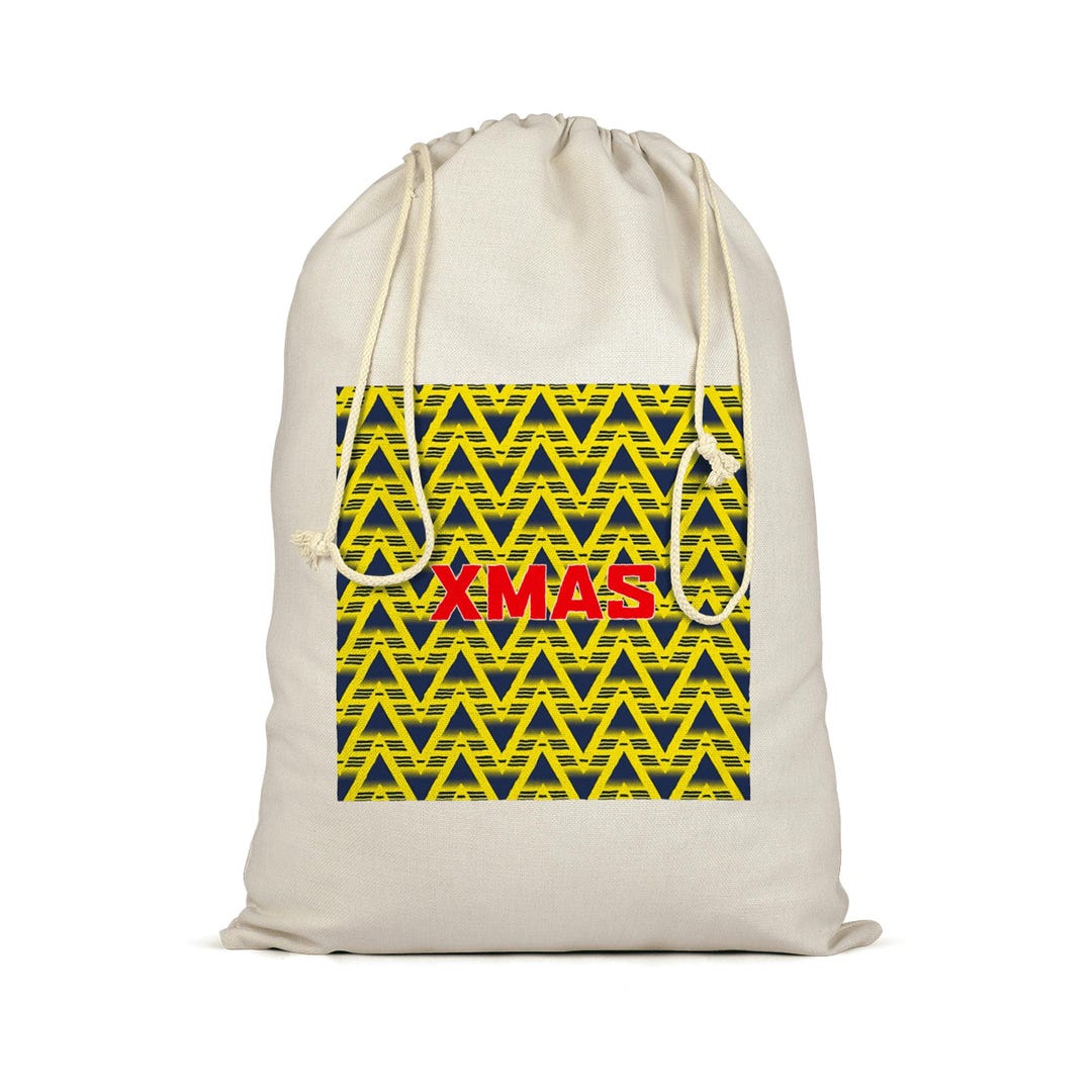 AFC Shirt Santa Sack - Bruised Banana Retro Kit Inspired Christmas ...