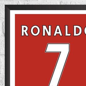 Cristiano Ronaldo Legend Stats Football Print - Etsy