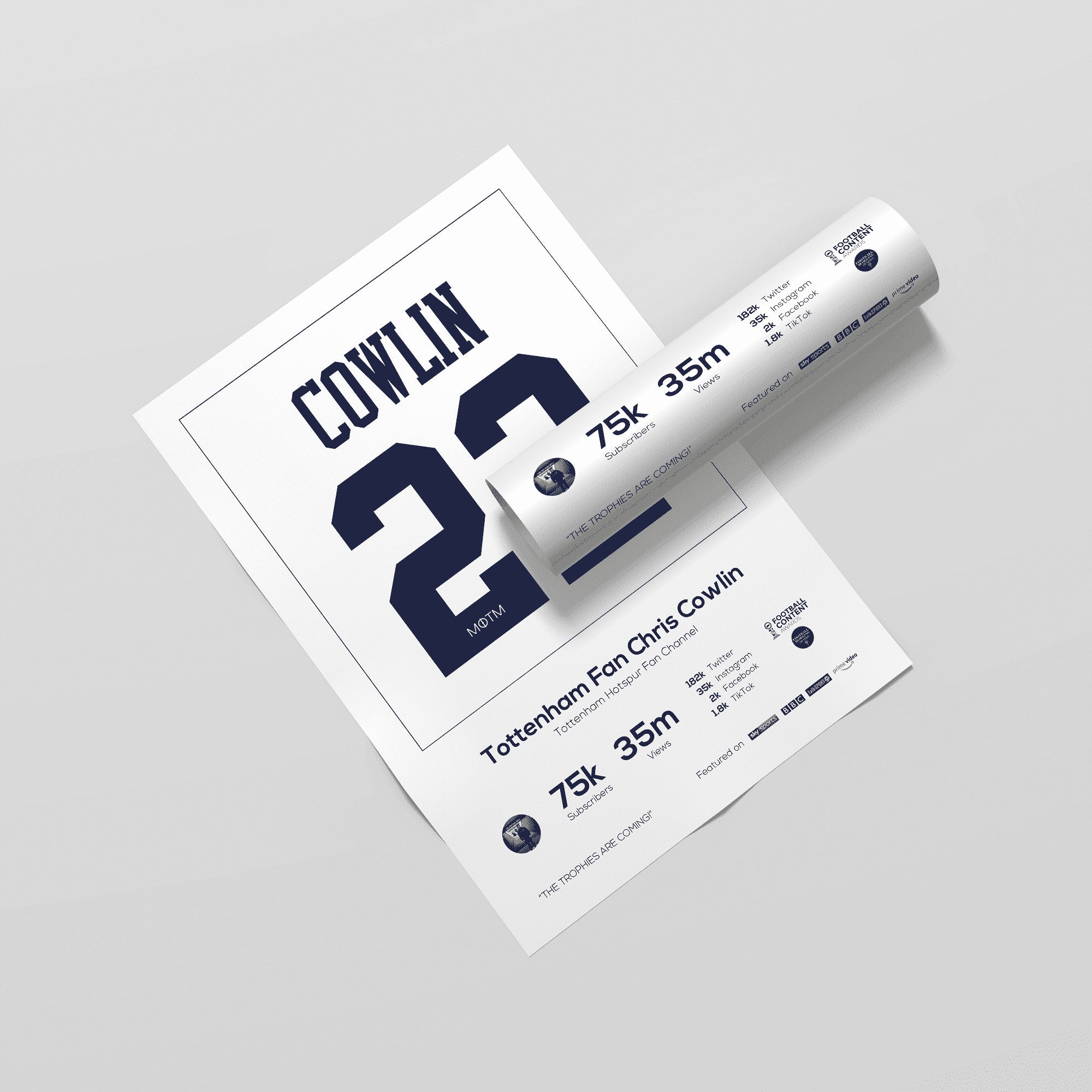 Personalised Football Player Stats Print: Custom Team Awards - Etsy UK