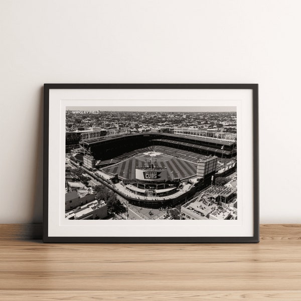 Chicago Cubs Print - Etsy