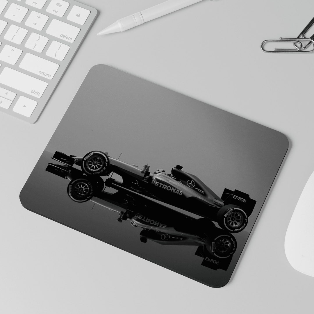 Mercedes AMG Petronas F1 Car Mouse Mat Formula One Mousepad Gift for F1 ...