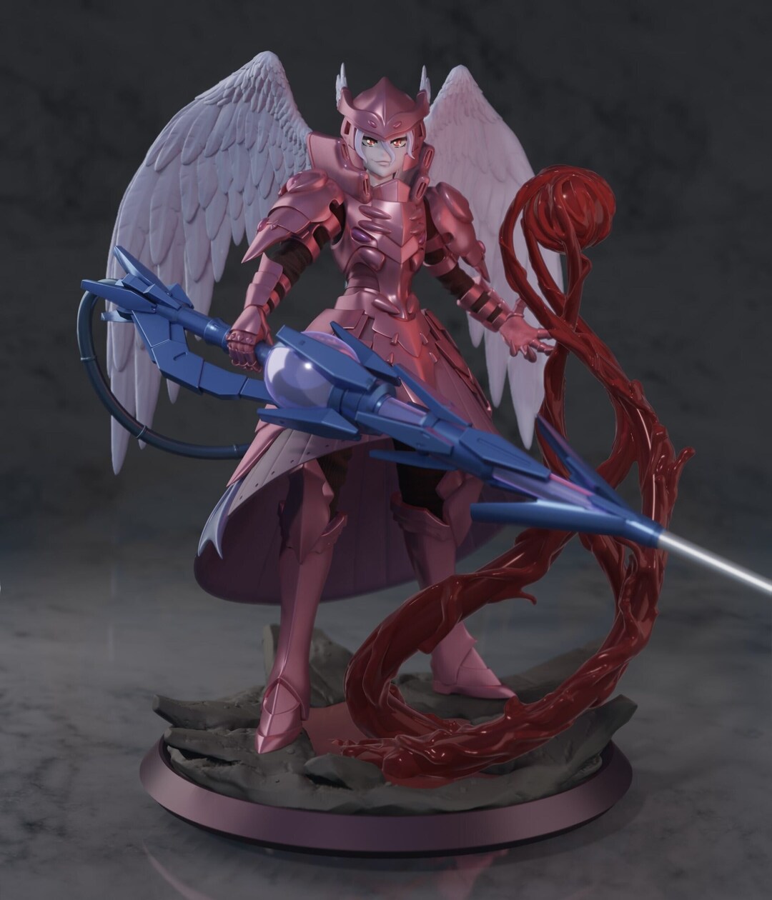 Overlord Diorama Ainz, Albedo and Shalltear fan Art / Resin Scale Model ...