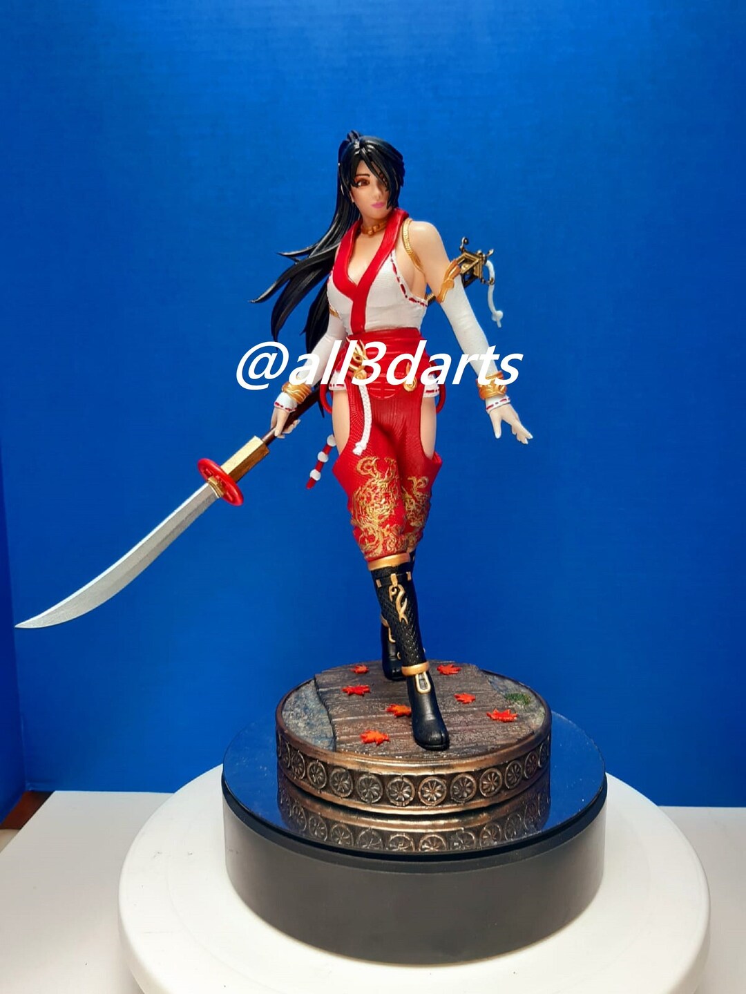 DOA Dead or Alive MOMIJI Resin Figure Scales to Choose Kit to Paint and ...