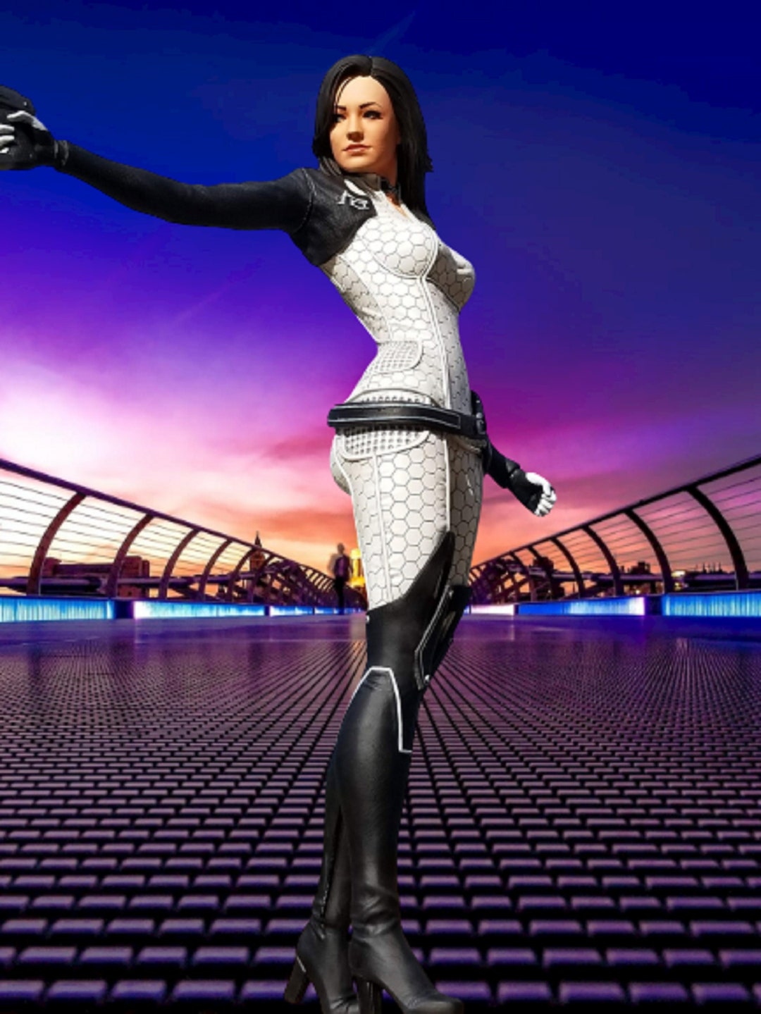 Miranda mass_effect_fan Art / Resin Scale Model for Assembling and ...