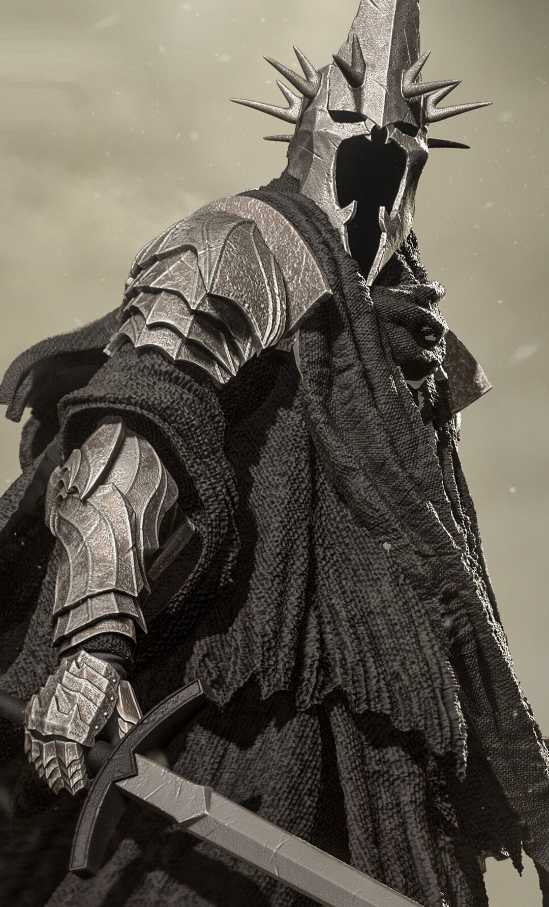 Angmar LOTR Fan Art Diorama/ Unpainted or Fully Painted scale to Choose ...