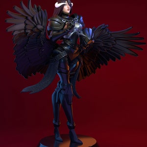 Albedo overlord_ Fan Art / Unpainted or Fully Painted Sculpture adult ...