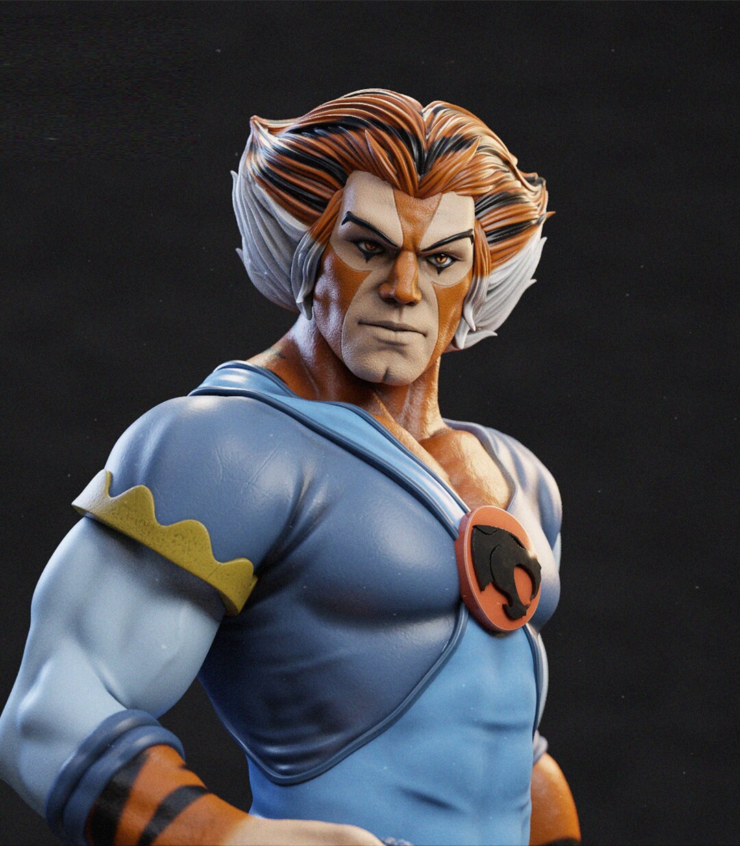 Tygra_ thundercats_ Fan Art / Sculpture Unpainted or Fully Painted ...