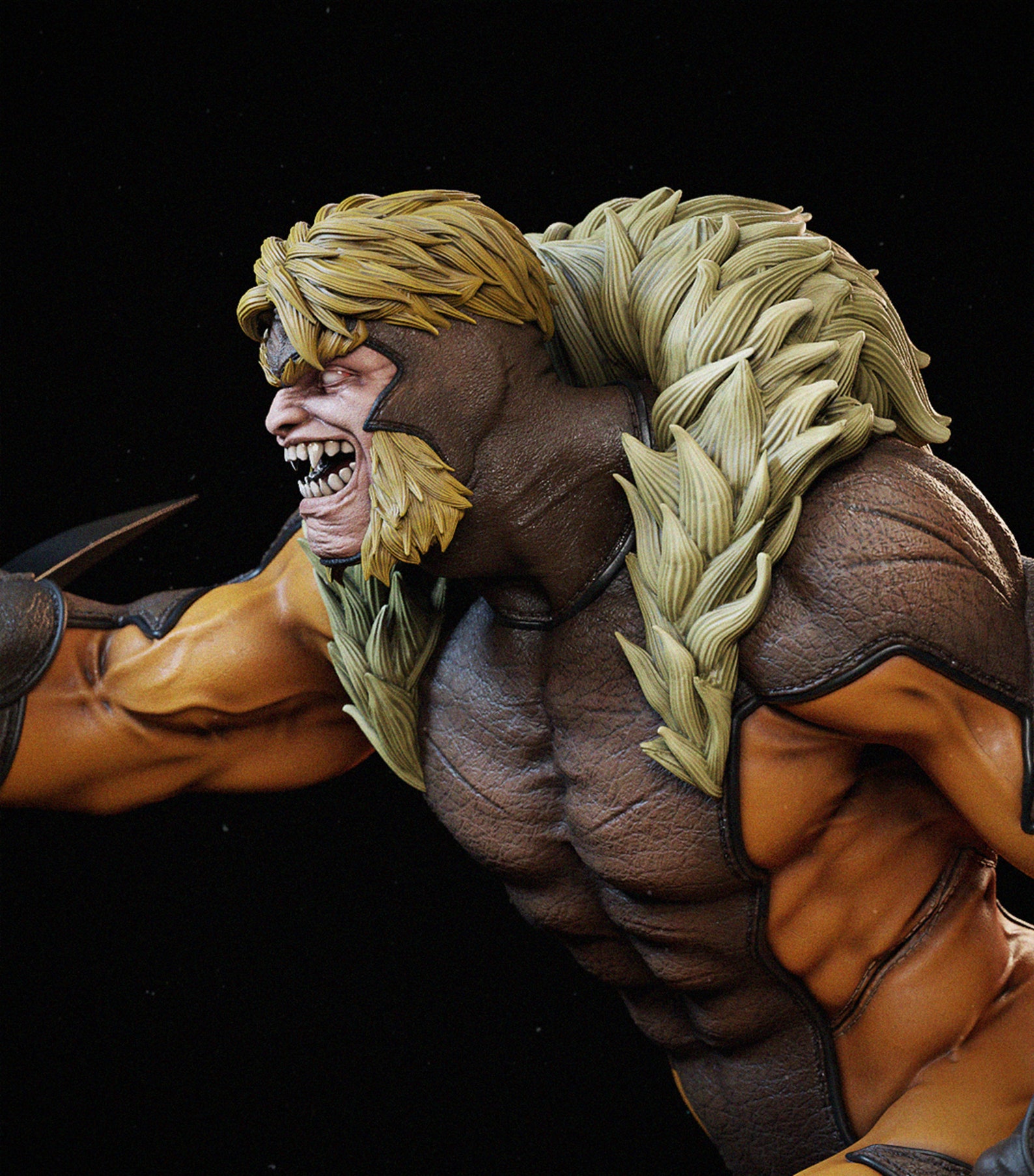 Sabretooth_ X-MEN_ Fan Art/ Resin Scale Model for Assembling and ...