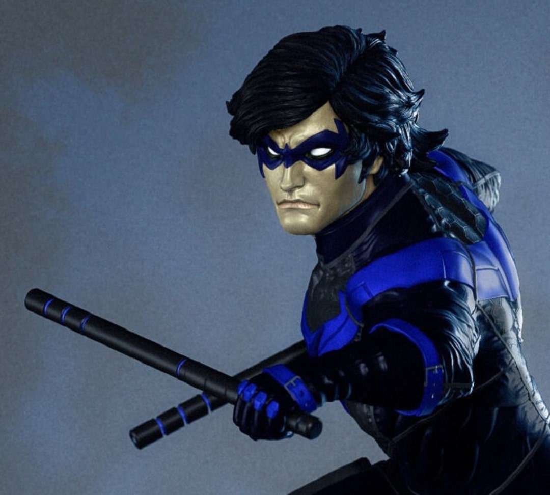 Nightwing / Titanes / Fan Art Premium Format Figure / 3d Scale Model ...