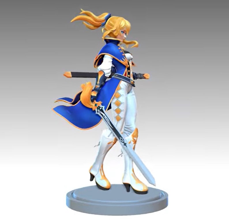 Jean_ Gen. Imp fan Art / Resin Scale Model for Assembling - Etsy