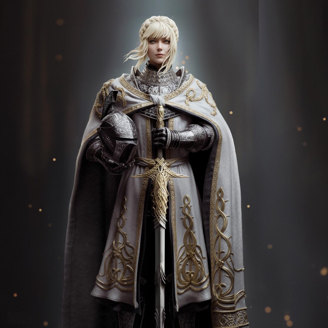 Needle Knight Leda_ elden_ring Fan Art/ Unpainted or Fully Painted Sculpture adult - Etsy