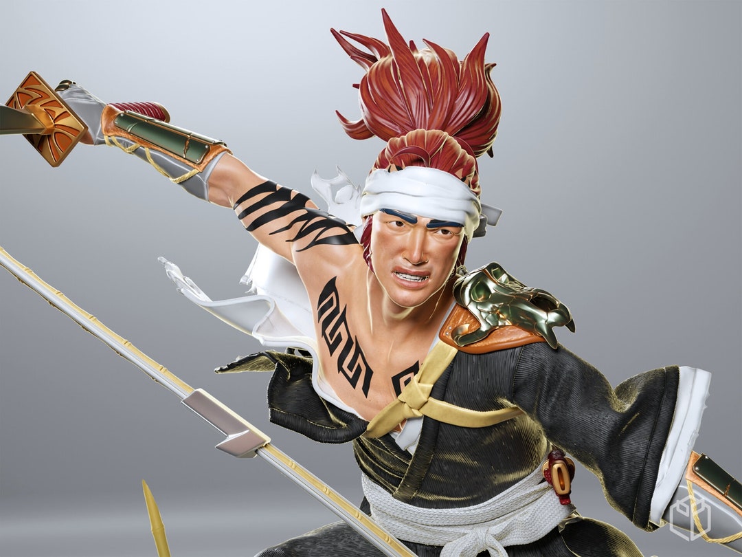 Renji_v2_blech_fan Art /resin Scale Model Unpainted or Fully Painted - Etsy