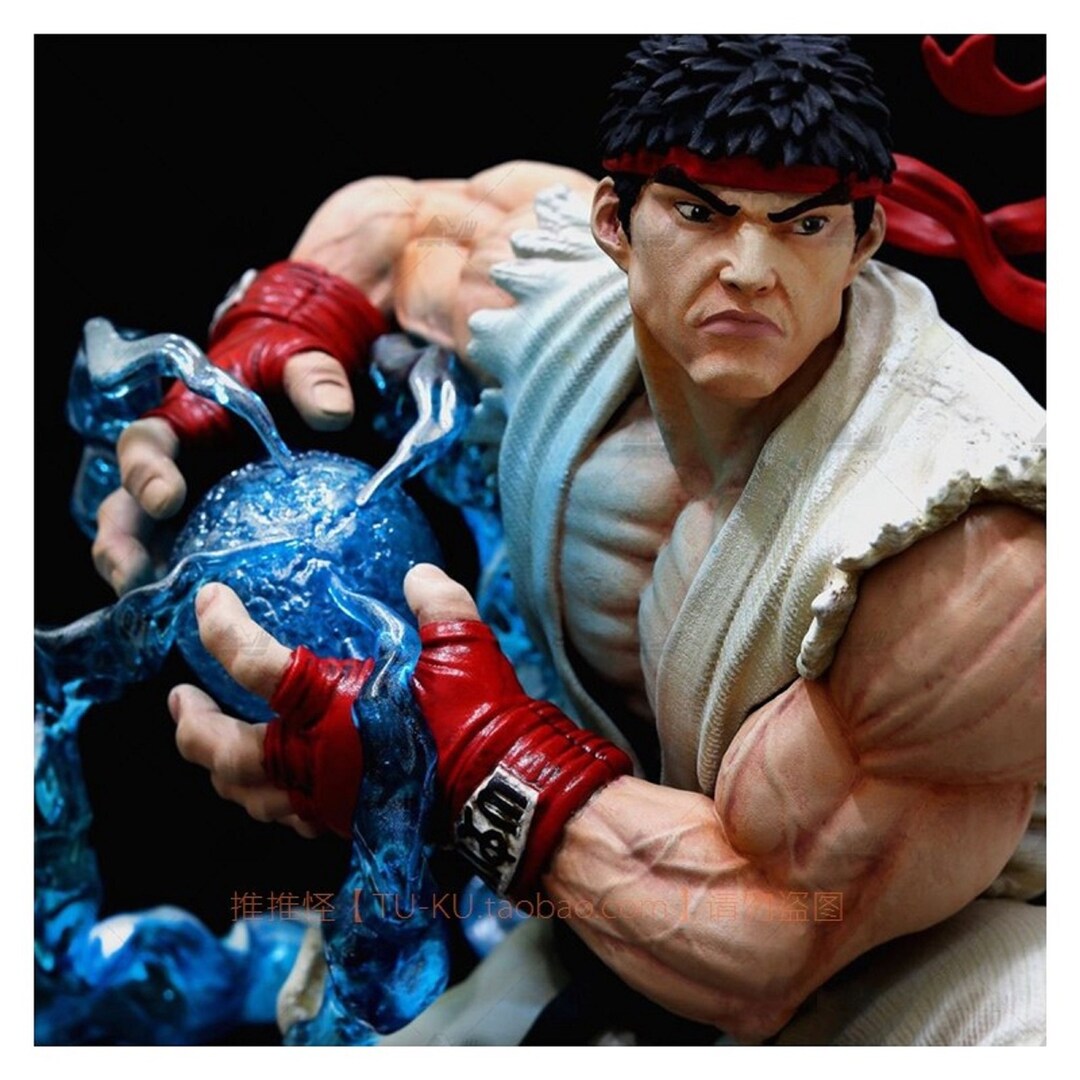 Ryu_street_fighter_fan_art /resin Scale Model for Assembling and ...