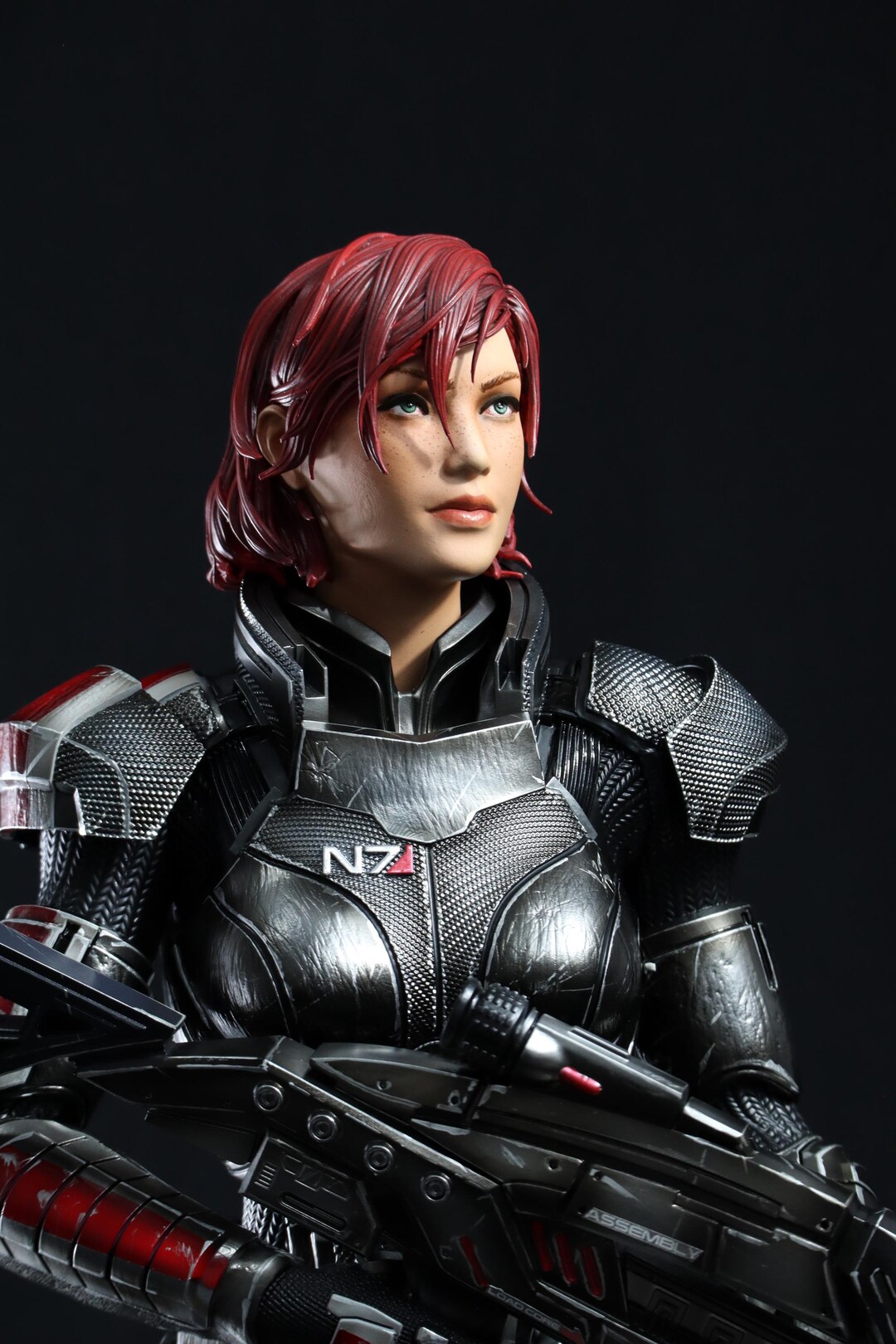 Female Sheppard (mass Effect Fan Art) Resin Scale Sculpture Unpainted ...