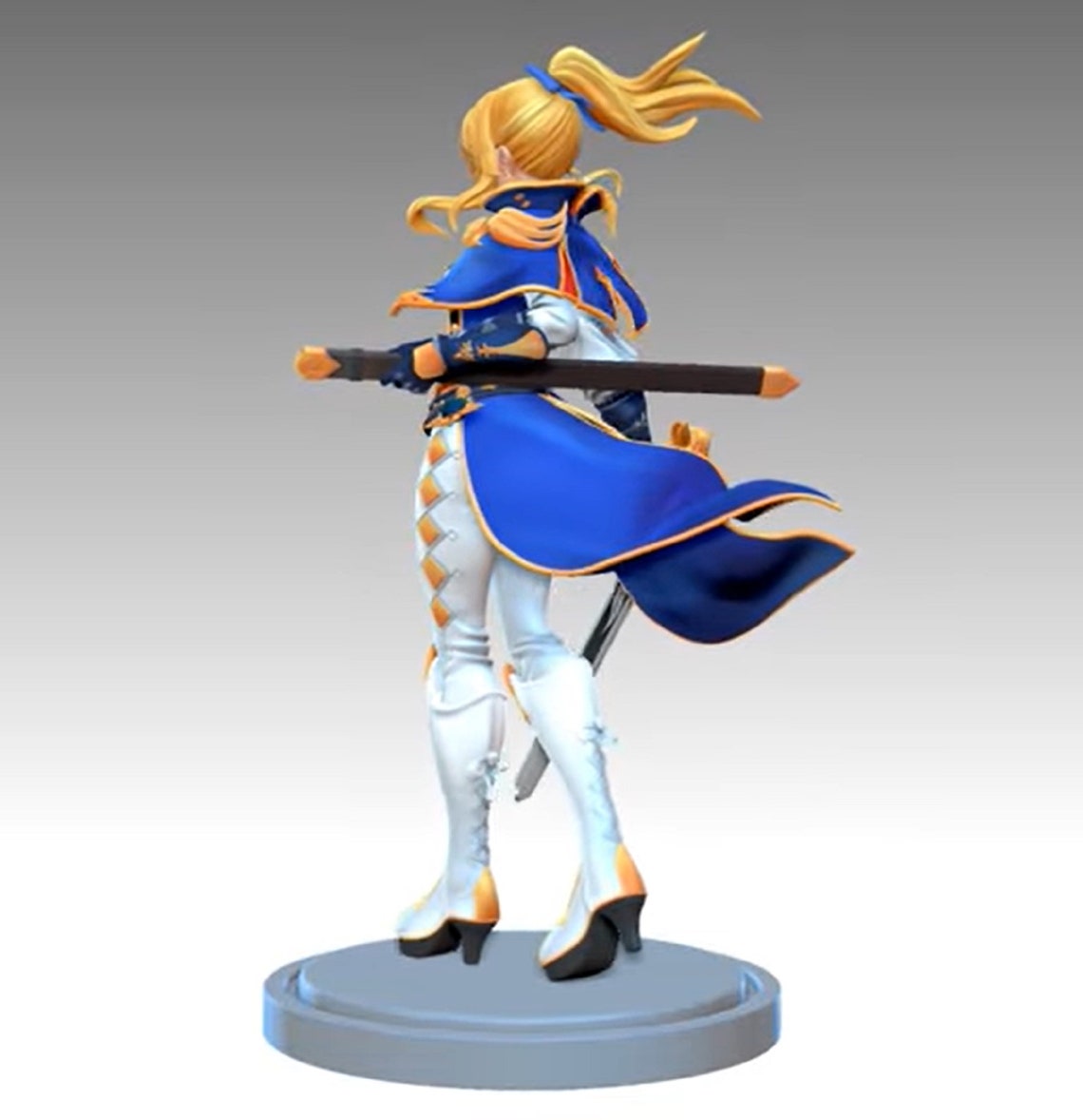 Jean_ Gen. Imp fan Art / Resin Scale Model for Assembling - Etsy