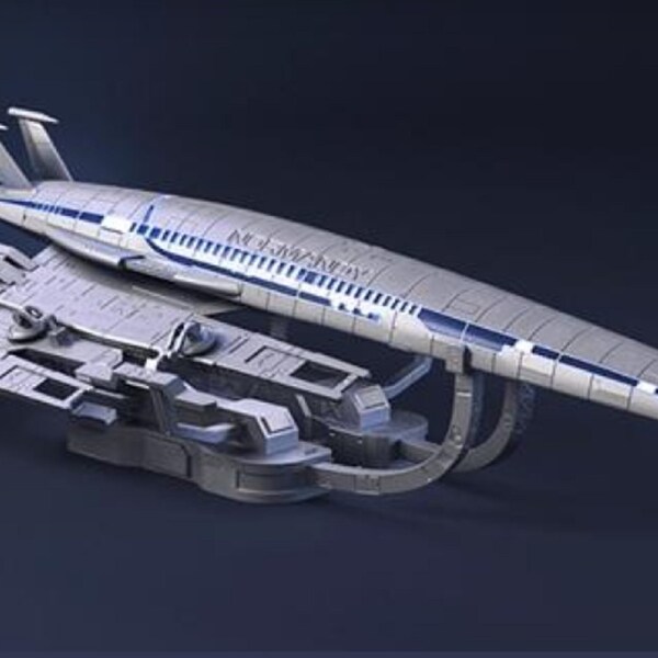 Mass Effect Normandy Model Etsy