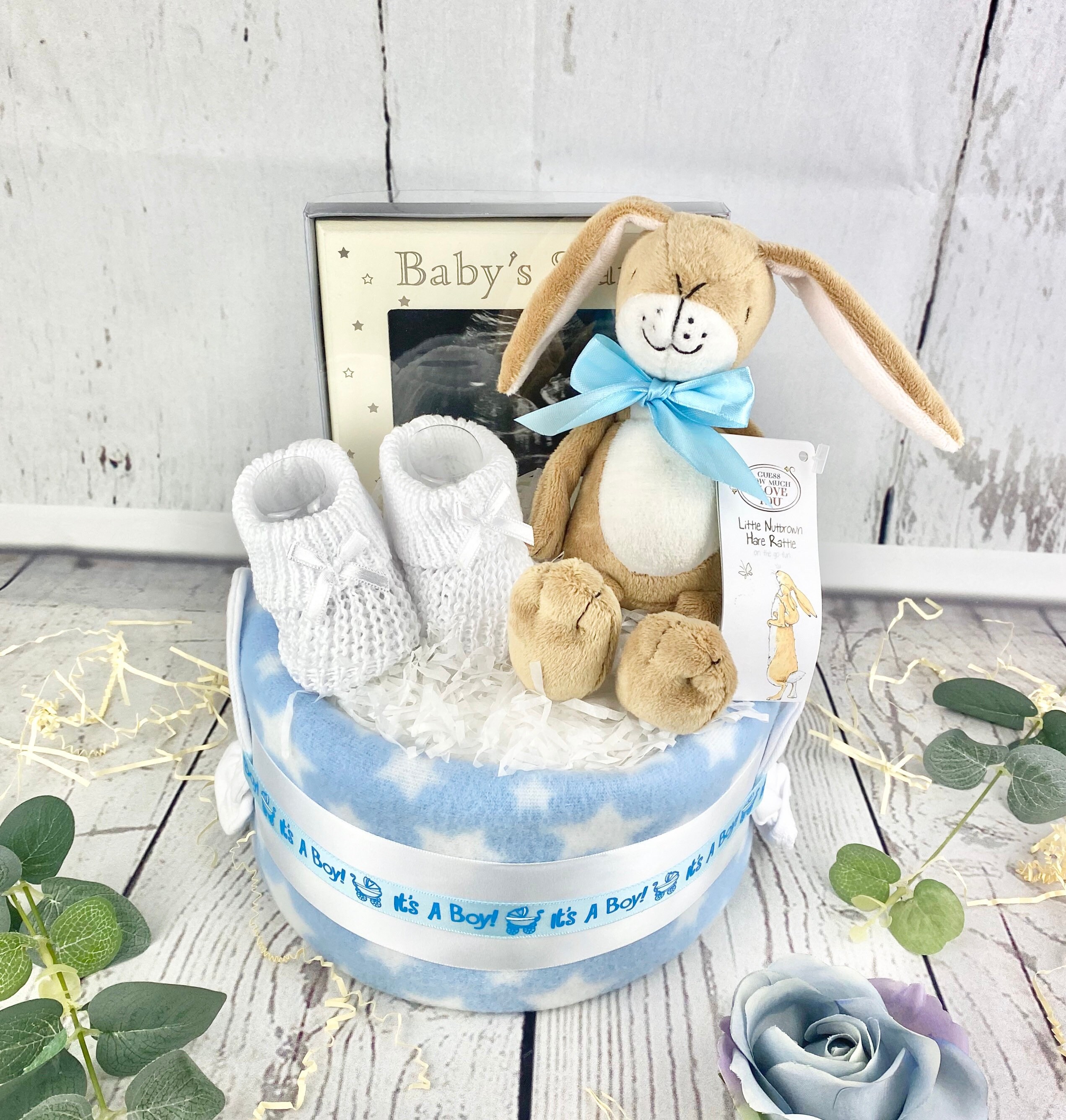 Nappy Cake MiniBaby Hamper Baby Gift Hamper Baby Shower | Etsy