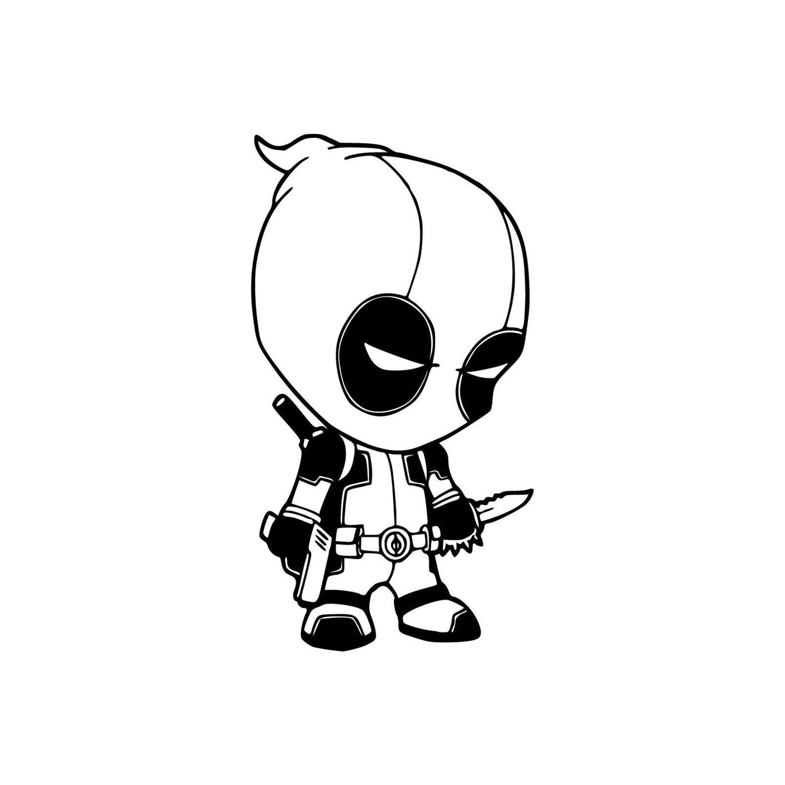 Deadpool Decal/vinyl Stickers& Decals for Cars/vinyl Decal/laptop ...