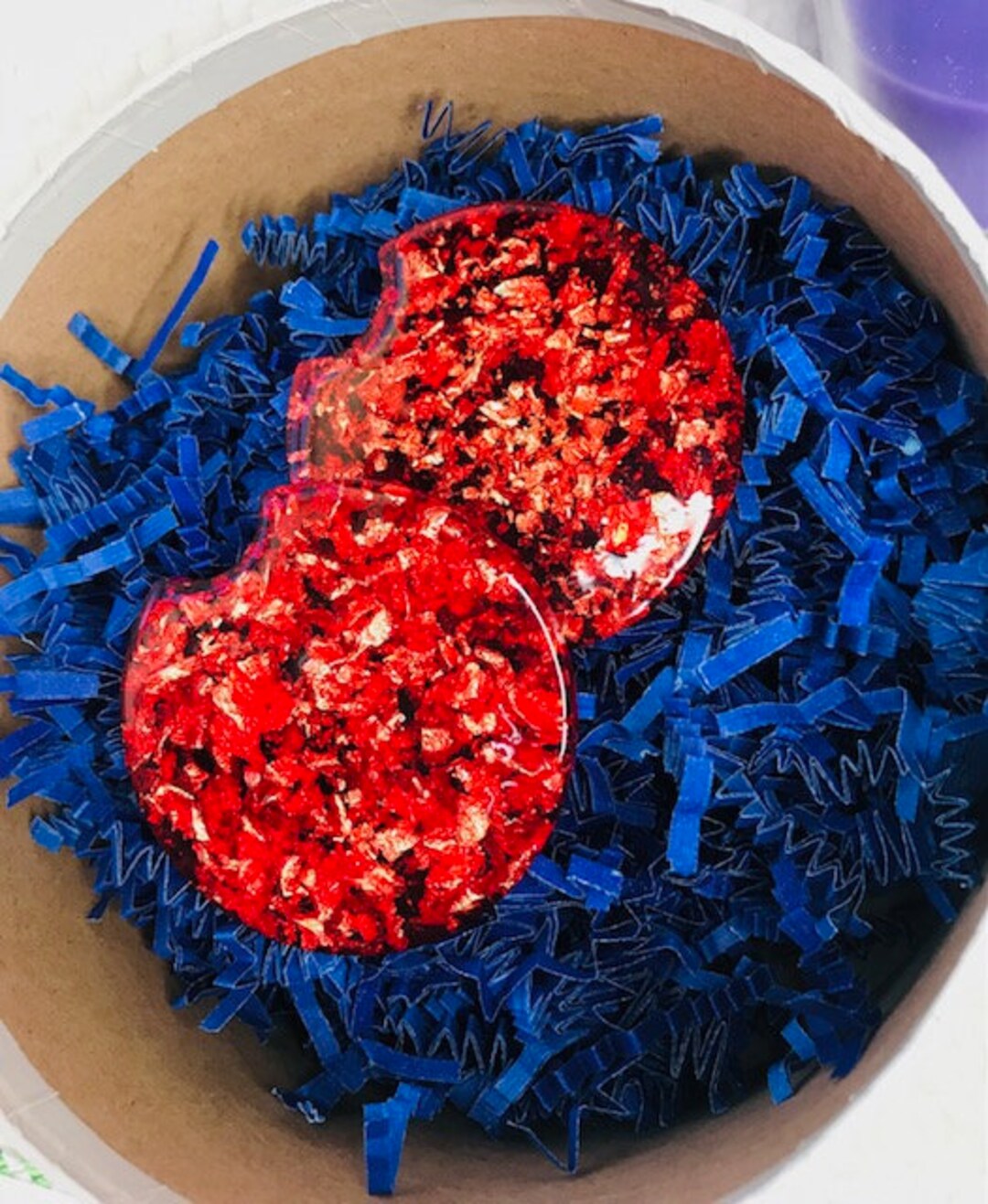 Glitter Car Stands Set, Resin Car Stands, Glitter Car Accessories Set ...