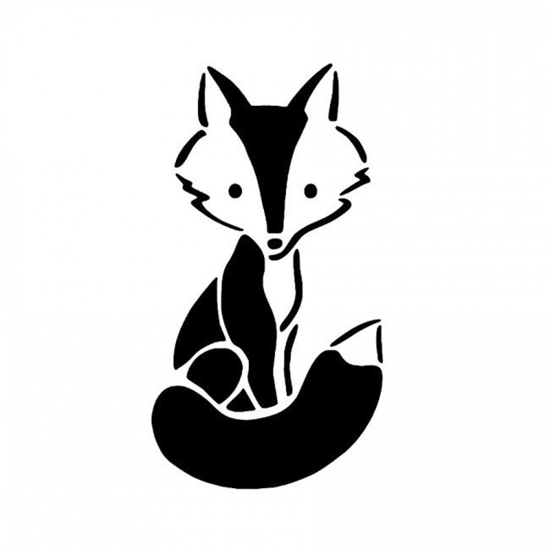 Fox Decal/vinyl Stickers& Decals for Cars/vinyl Decal/laptop Sticker ...